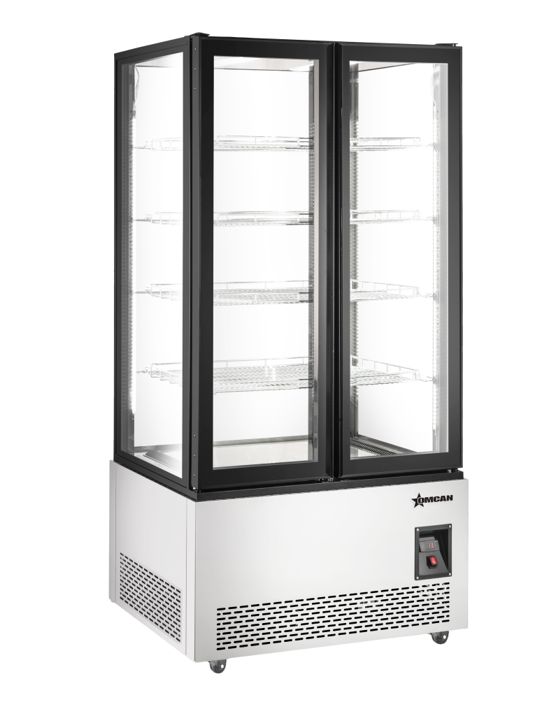 Omcan - 40" Display Freezer w/ Front & Back Doors - 48376