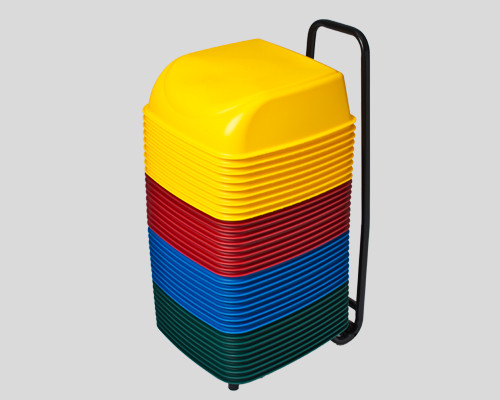 Koala Kare - 36 Multi-Coloured Booster Cinema Seats w/ Rolling Cart ...
