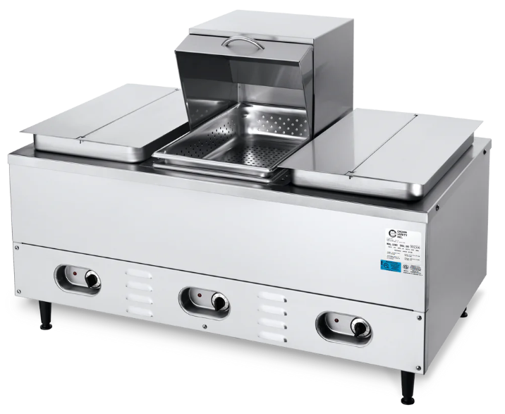 Crown Verity - Professional Series Electric Hotwell Steamer - CV-3WHS