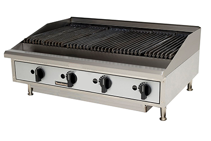 Star - 48" Toastmaster Gas Lava Rock Charbroiler - TMLC48