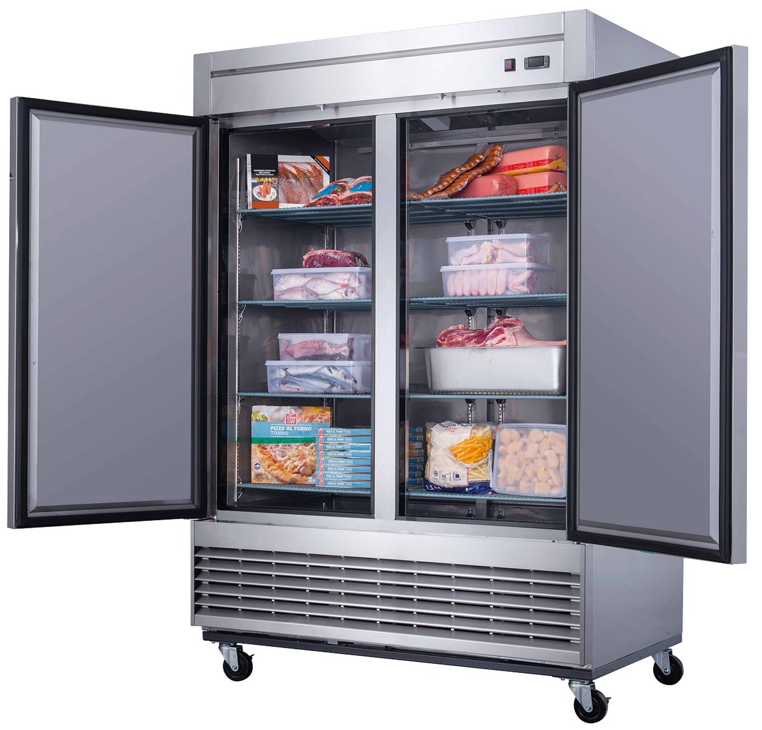 Williams Food Equipment - 2 Door stainless steel Freezer - NSF-115-H