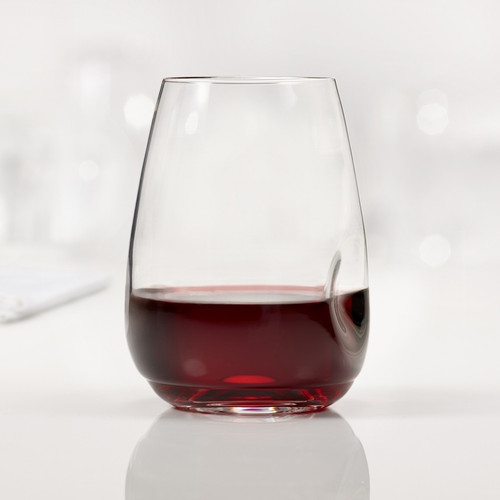 Trudeau 16 Oz Gem Stemless Wine Glasses Set Of 4