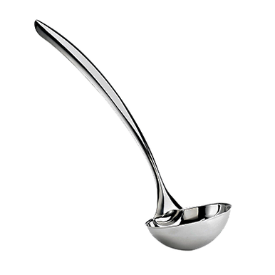 Browne - Eclipse 1 oz. Mirror Finish Serving Ladle - 573185