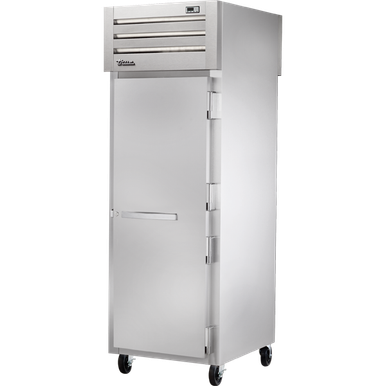 True - Spec Series 27.5" Stainless Steel Pass-Thru Freezer w/ Solid ...