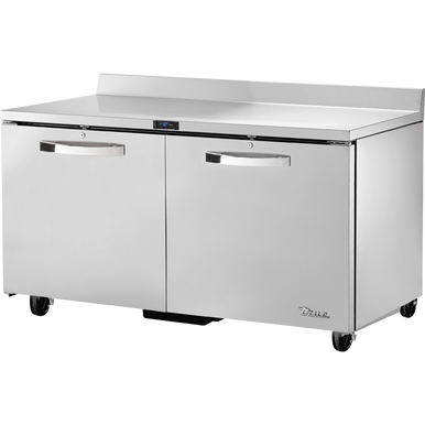 True - Spec Series 60" Worktop Freezer w/ 2 Solid Swing Doors - TWT-60F ...