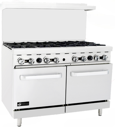 EFI Sales - 48" Liquid Propane Range w/ 36" Griddle - RCTRS-2B-36G-P
