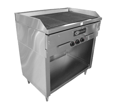 EmberGlo - 36" E2436F Electric Floor Standing Charbroiler 200V/1PH ...