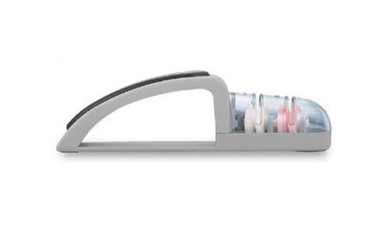 Global - Grey 2-stage MinoSharp Plus Ceramic Water Stone Sharpener ...