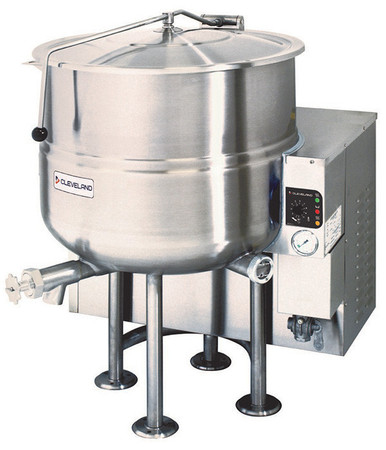 Cleveland - Splash Proof 100 Gallon Liquid Propane Stationary Steam ...