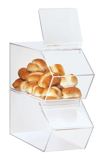Cal Mil - 7.5" Classic Stackable Food Bin - 992