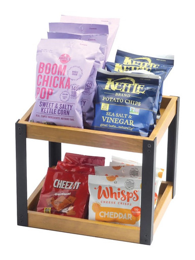 Cal Mil - 10" Madera 2 Tier Merchandising Stand - 22330299