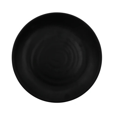 G.E.T - Nara 9.25" Black Round Plate (12 Per Case) - BF-9-BK