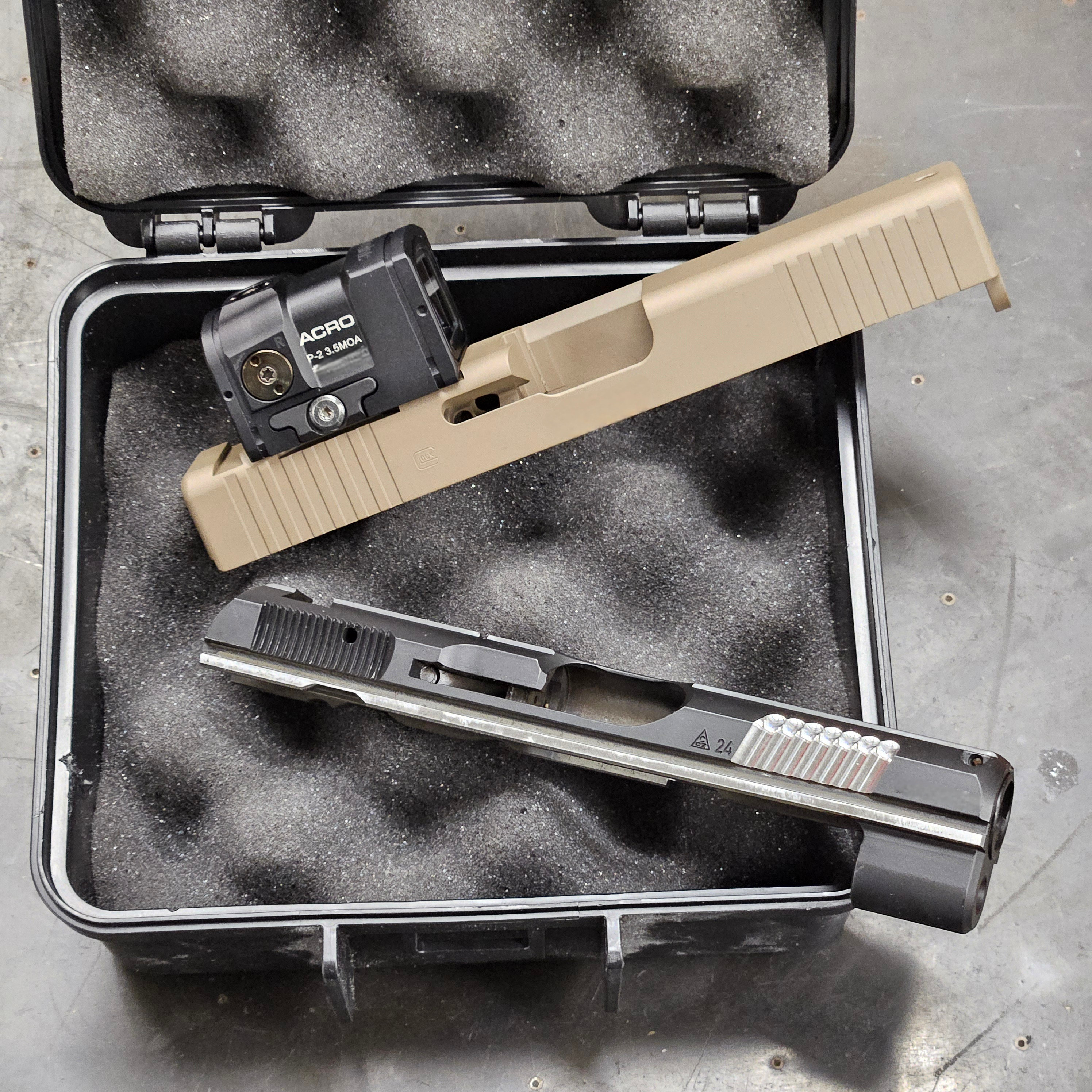 Vigilante Machine LLC | Slide Milling & Machining | Optic Cuts