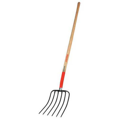 74124 Razorback 5 Tine Manure Fork - BishCo.com