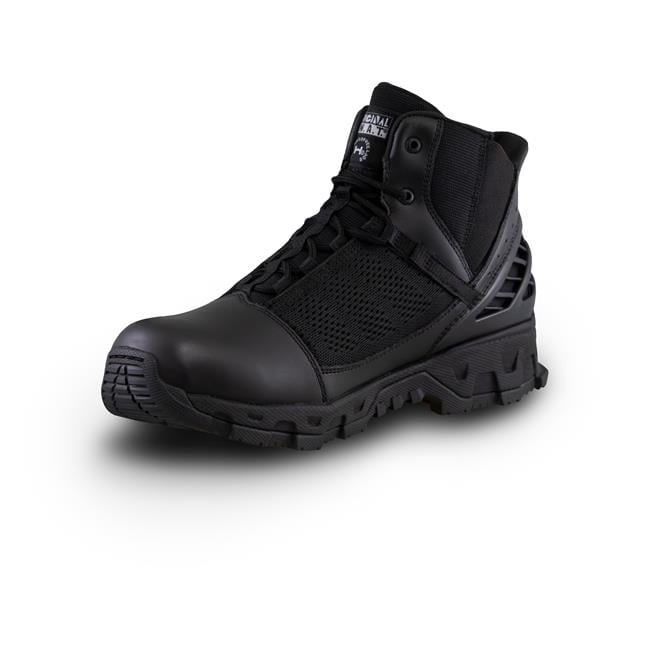 Alpha Freedom 6" Hands Free Polishable Toe (BLACK) - Top Brass Tactical