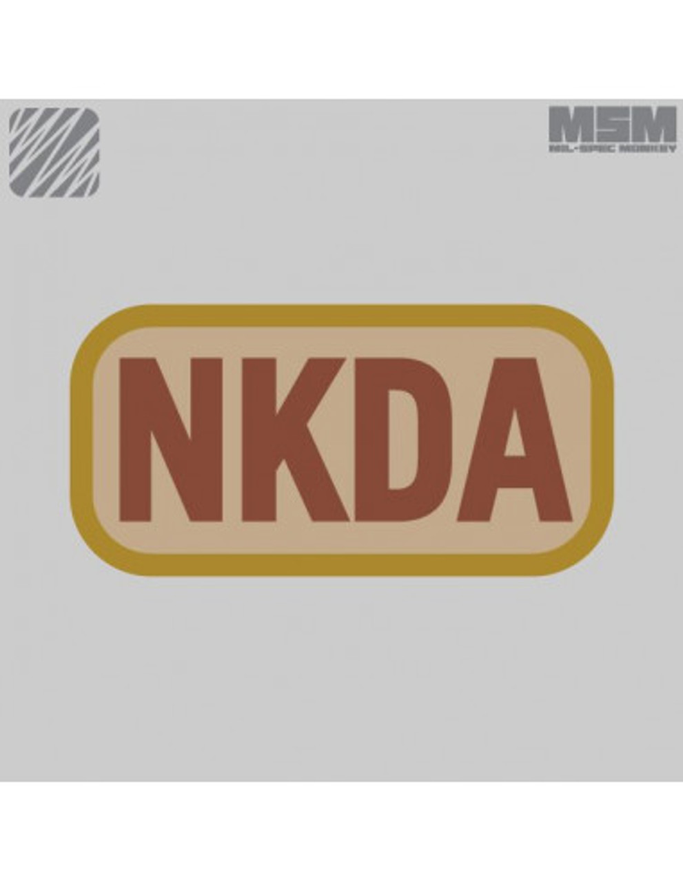 NKDA PATCH (MEDICAL) - Top Brass Tactical