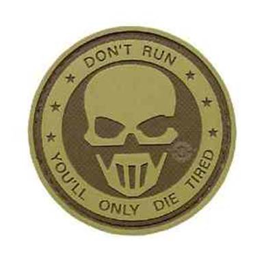 Don't Run - Ghost Morale Patch - Top Brass Tactical