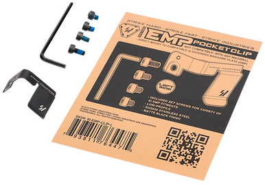 Strike Magazine Pocket Clip, Si Emp-clip-l Emp Pocket Clip Lh - Top ...
