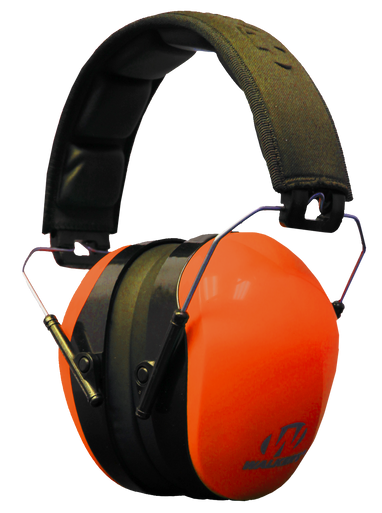 Dual Color Passive Muff Embossed Headband - Blaze Orange-GWP-DCPM-BO ...