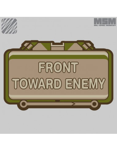 FRONT TOWARD ENEMY PATCH - Top Brass Tactical