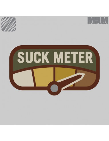 SUCK METER PATCH - Top Brass Tactical