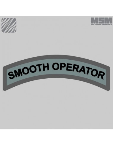 SMOOTH OPERATOR TAB PATCH - Top Brass Tactical