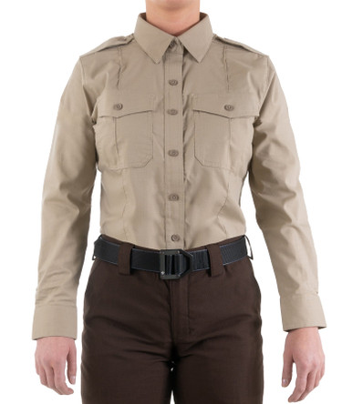 WOMEN'S PRO DUTY™ UNIFORM SHIRT - Silver Tan