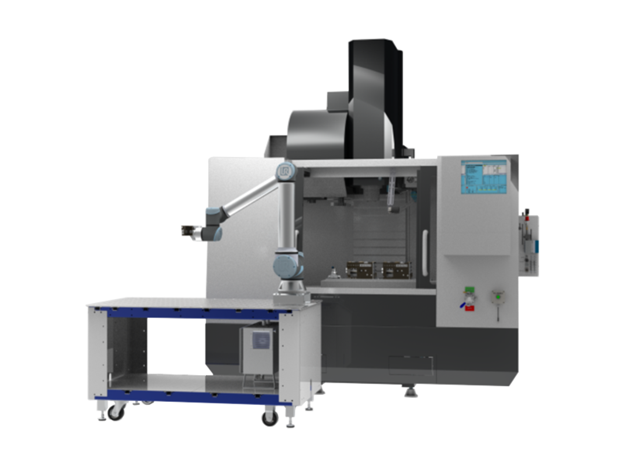 Versabuilt Robotics Cnc Mill Automation System Dual Multi Grip Vises