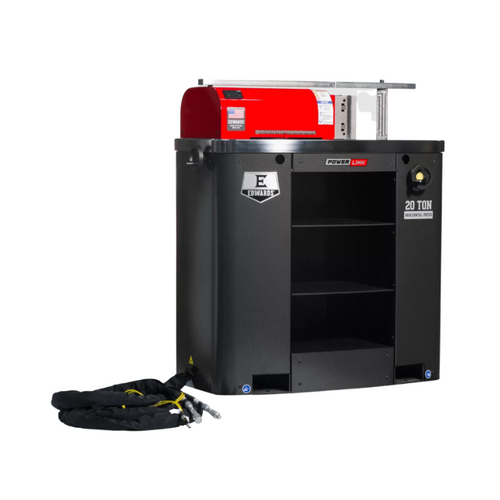 Edwards -20 TON HORIZONTAL PRESS AND PORTABLE POWER UNIT 230V, 1PH, ED9 ...