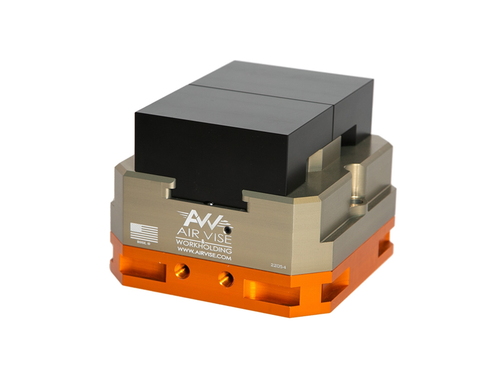 Air Vise & Workholding - Pneumatic Table Vise with 4" Jaws, AV-T-4 ...