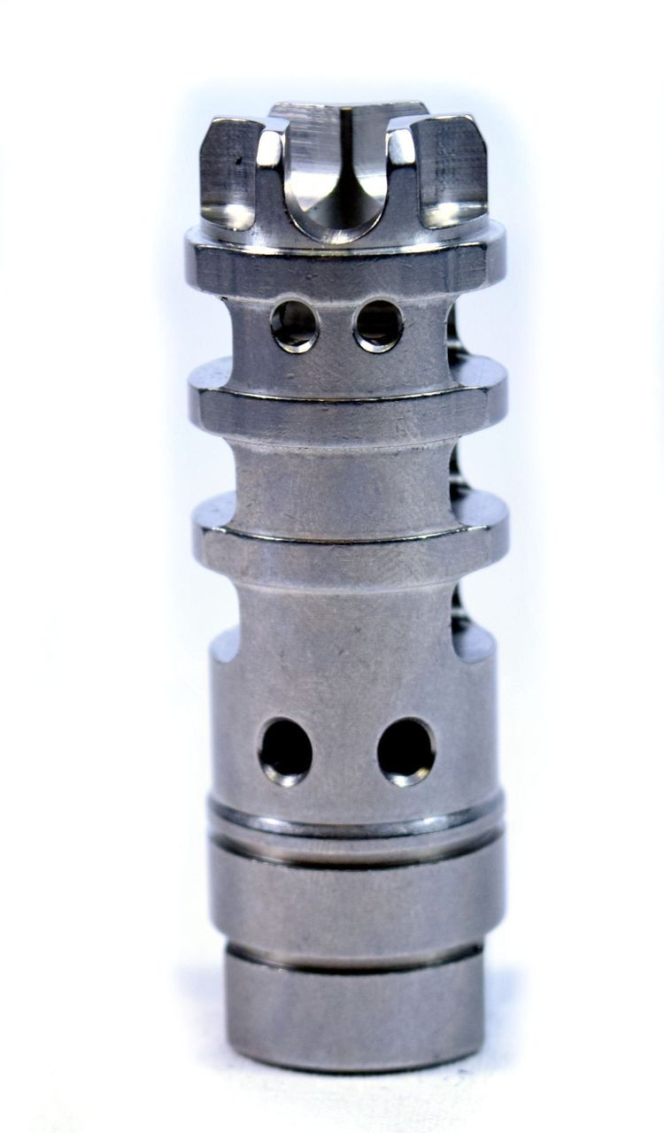 HYDRA-D Stainless Match Competition Brake 3-Stage Compensator | 5/8x24 ...