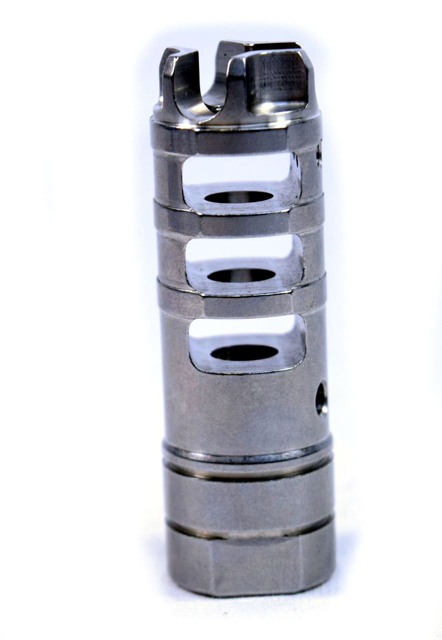 HYDRA-D Stainless Match Competition Brake 3-Stage Compensator | 5/8x24 ...