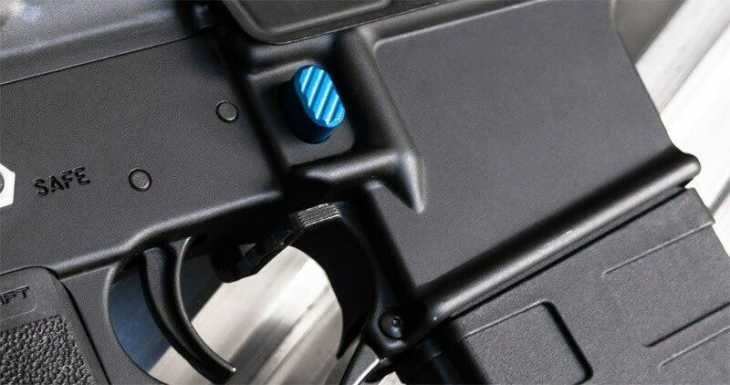 Phase 5 Weapon Systems PMR, Magazine Release, Blue Anodized Finish ...