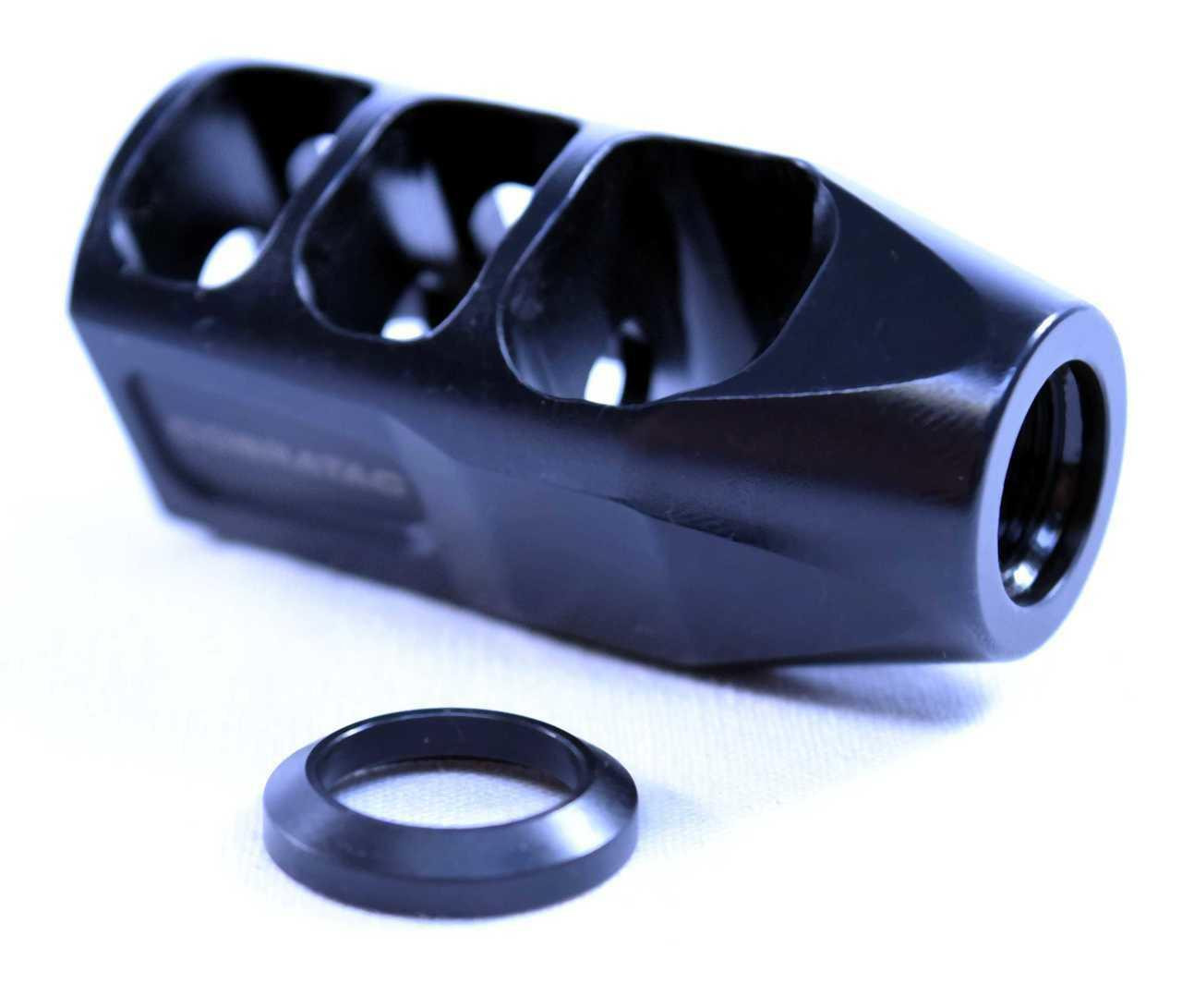 TITAN MATCH PRO | MUZZLE COMPENSATOR 1/2X28 .223/5.56 | BLACK - COBRATAC