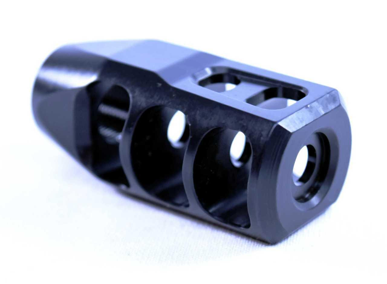 TITAN MATCH PRO | MUZZLE COMPENSATOR 1/2X28 .223/5.56 | BLACK - COBRATAC