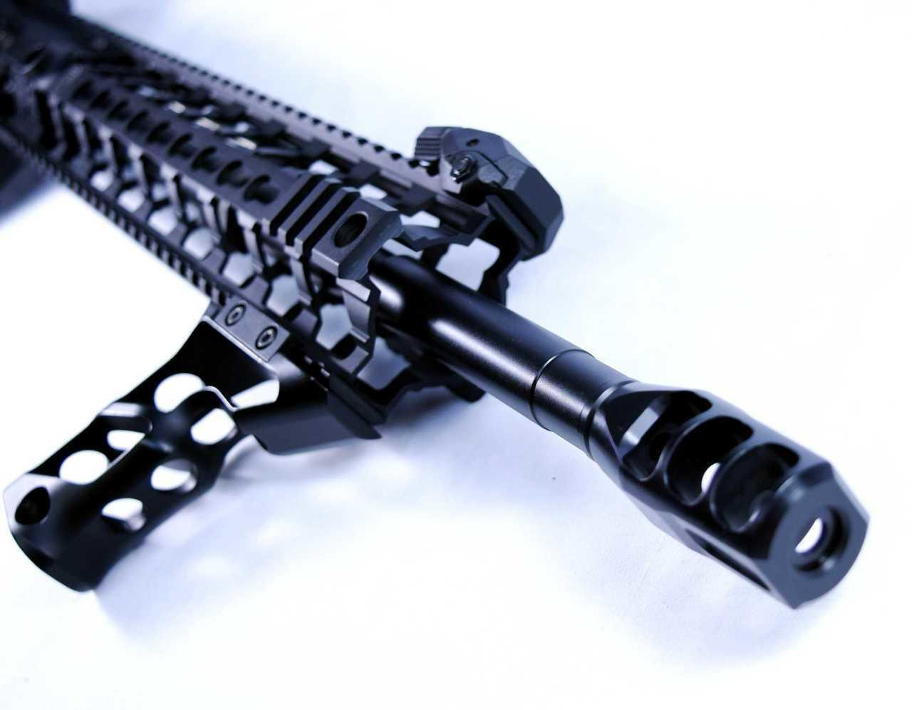 TITAN MATCH PRO | MUZZLE COMPENSATOR 1/2X28 .223/5.56 | BLACK - COBRATAC