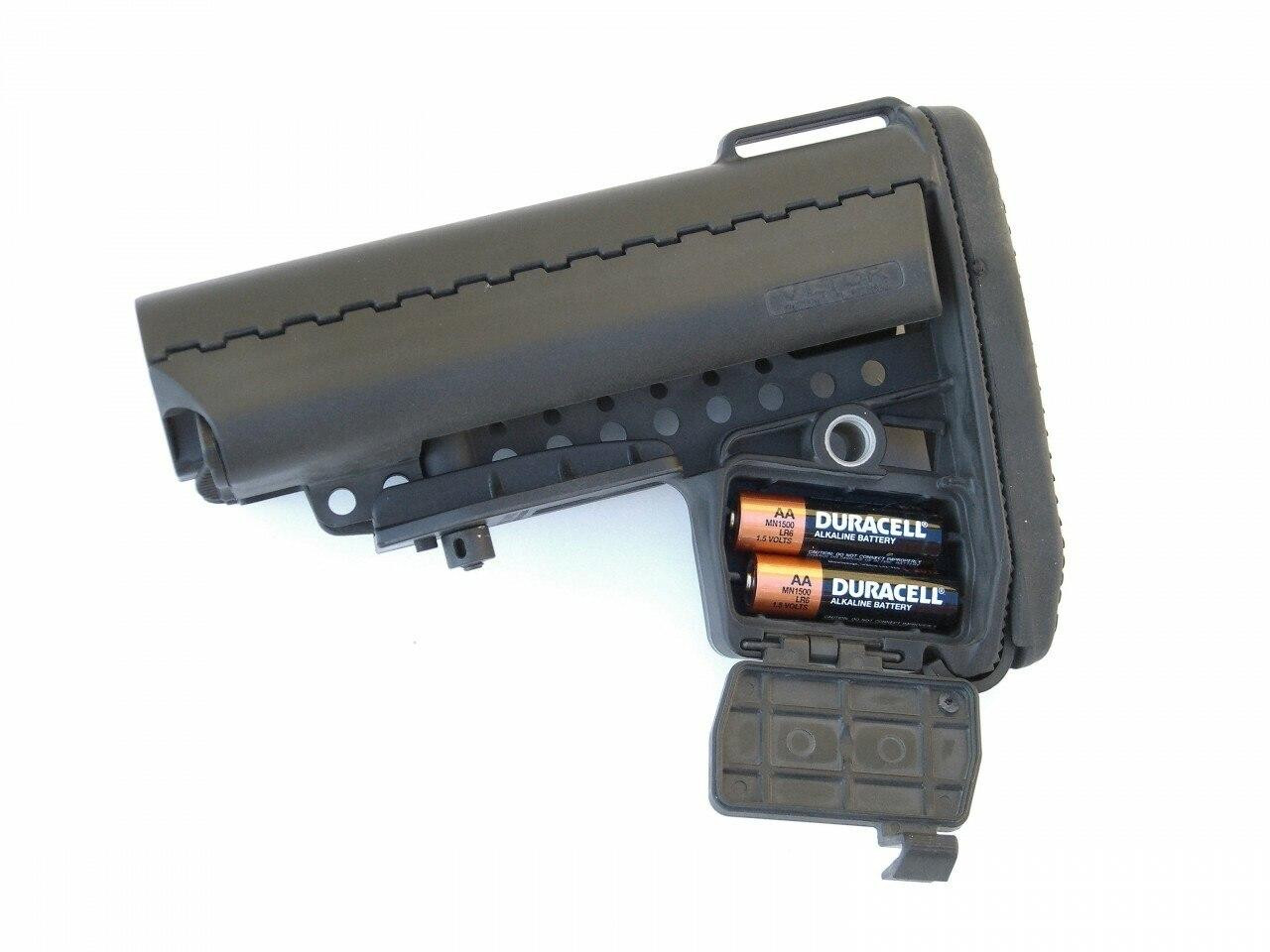 Buttstock, W/Battery Compartment Black, OD Green, Tan, VLTOR Alternative