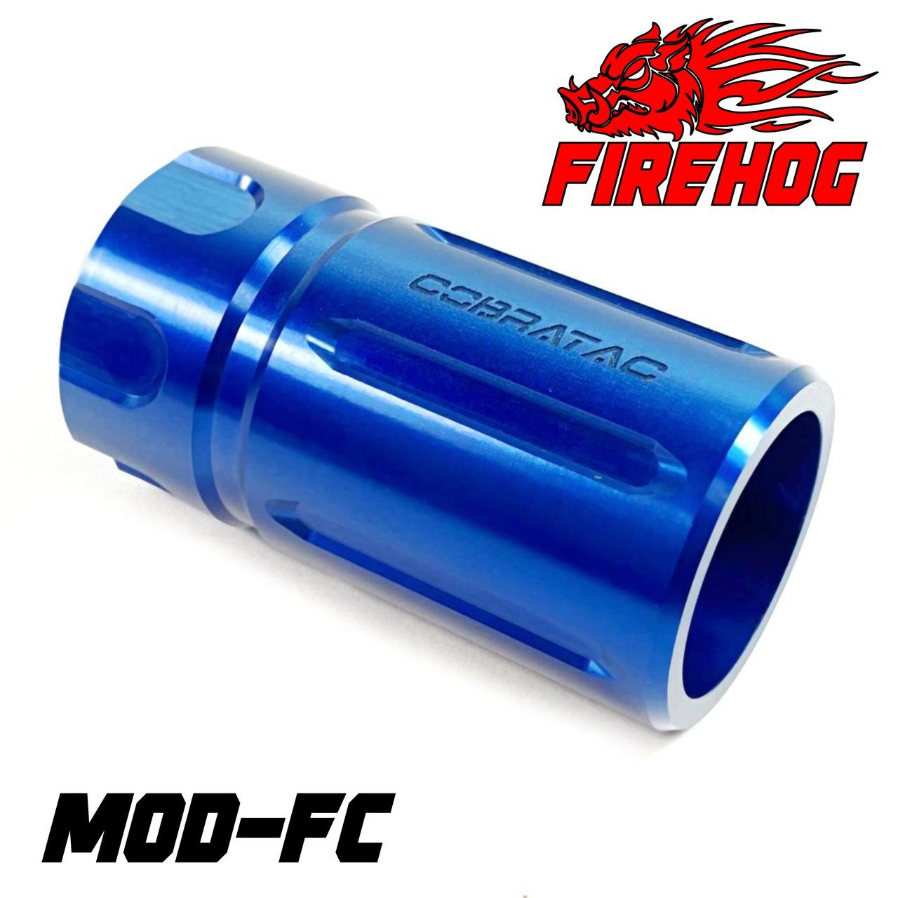 FireHog MOD-FC Blast Shield Forward Diffuser Muzzle Device - Red (MD ...
