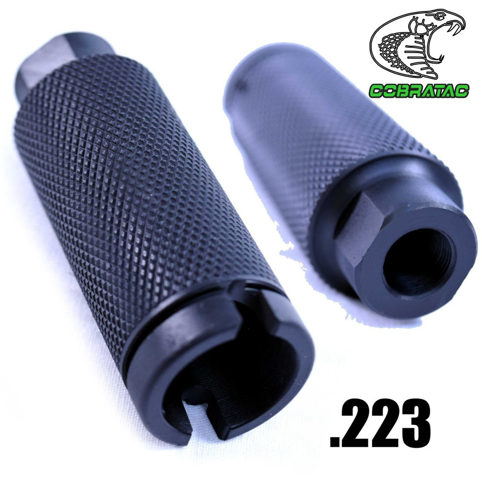 1/2-28 Banshee Slim 2 Piece Linear Can Krink Muzzle Brake | AR-15 .223 ...