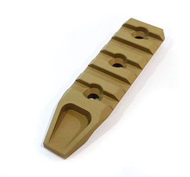 Billet 5 Slot Keymod Rail 2" - FDE (AC-1222300)