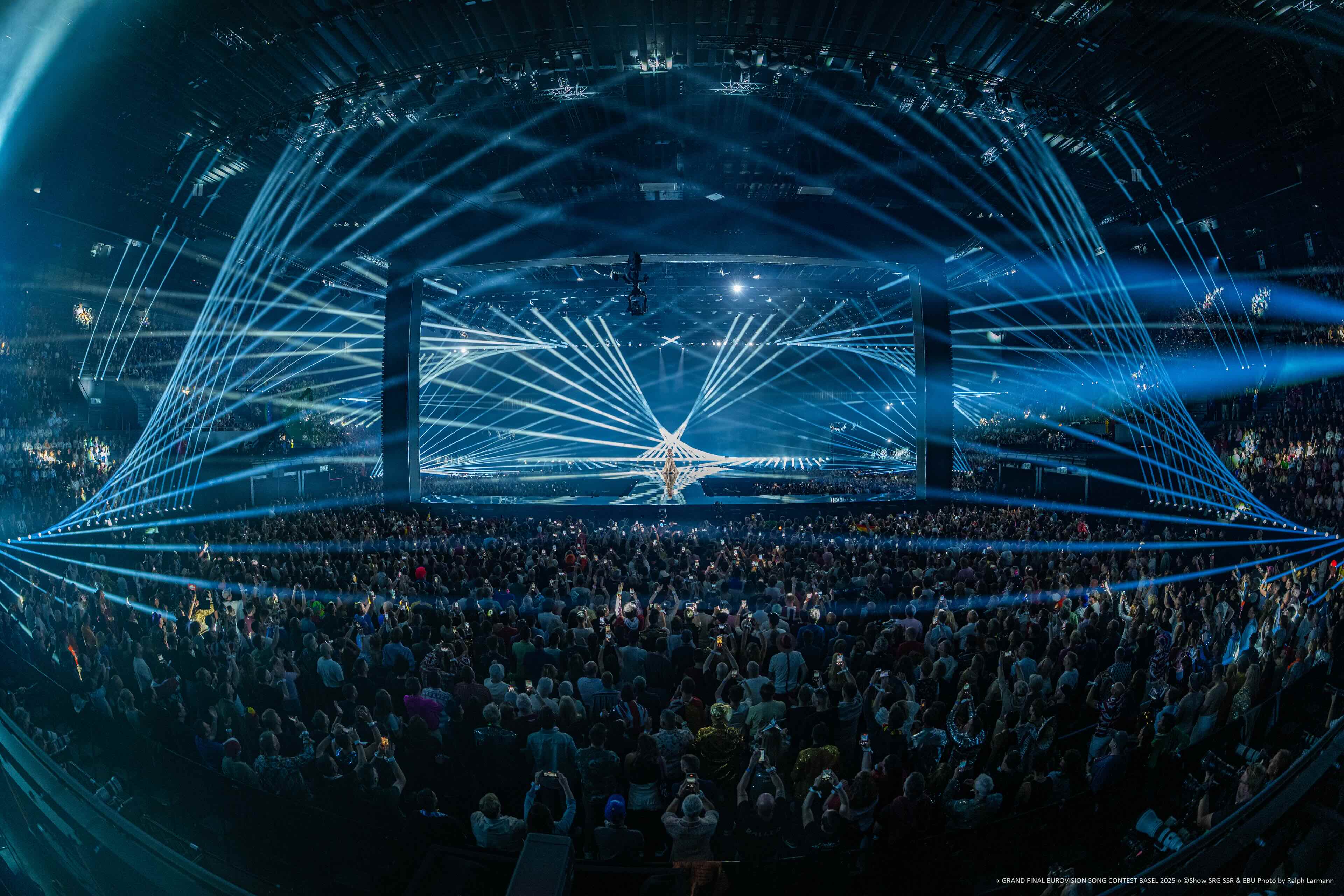 Tim Routledge features Ayrton fixtures at the Eurovision Song Contest ...