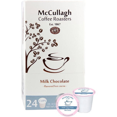 McCullagh Hot Chocolate Milk Chocolate K Cup Pods - Coffee Crazy