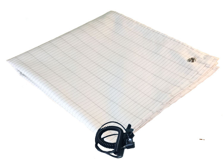 Earthing Grounding Half Sheet 96"x 23" & Cord EMF SHIELD DETOX