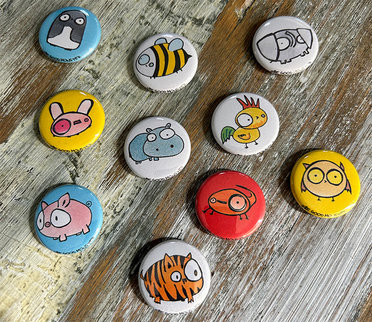 Pin Pack #1 - Be Good Monster