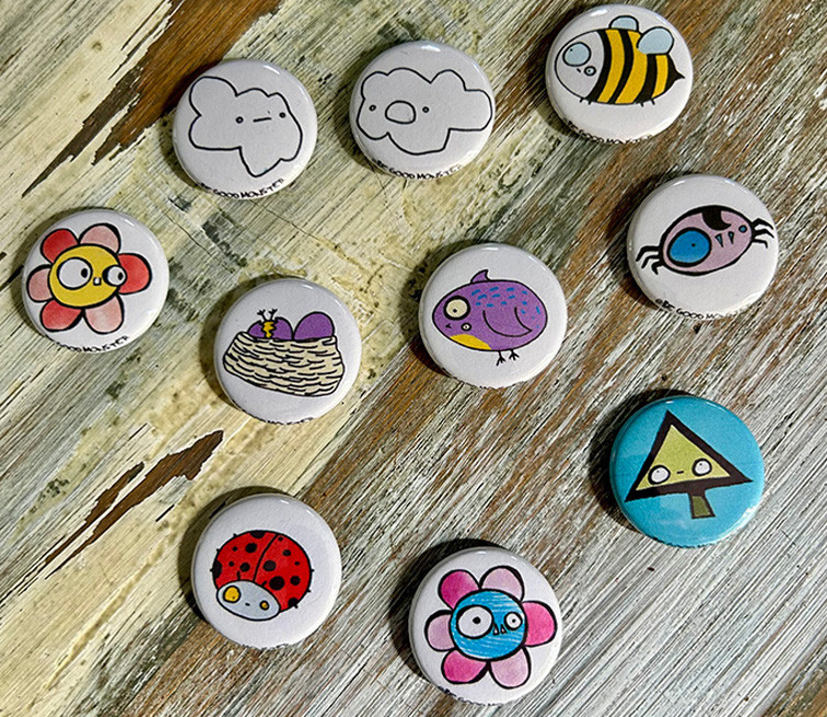 Pin Pack #6 - Be Good Monster