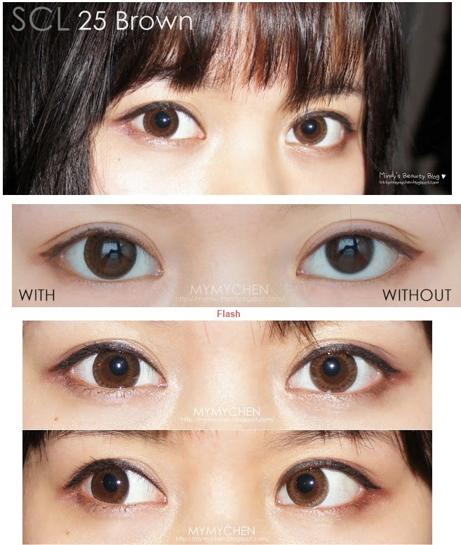 SCL 25 Brown (2pcs) 6 Months Colour Contact Lenses | Lurube