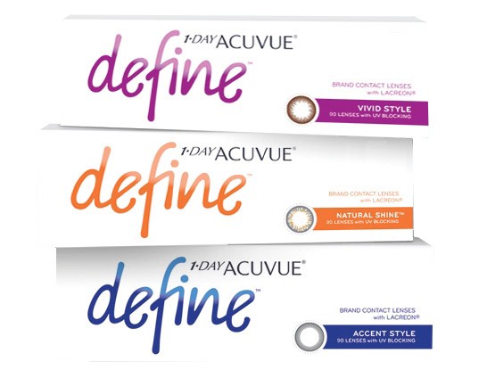 Acuvue 1day New Define (30pcs) Natural, Vivid, Accent