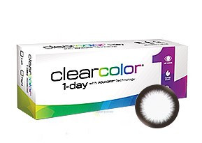 Clear Color 1-Day Brown & Gray (10Pcs) - LURUBE