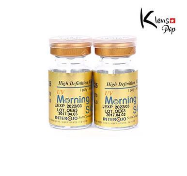 Morning-Q S45 Clear Contact Lens (2pcs) 6 Months - LURUBE