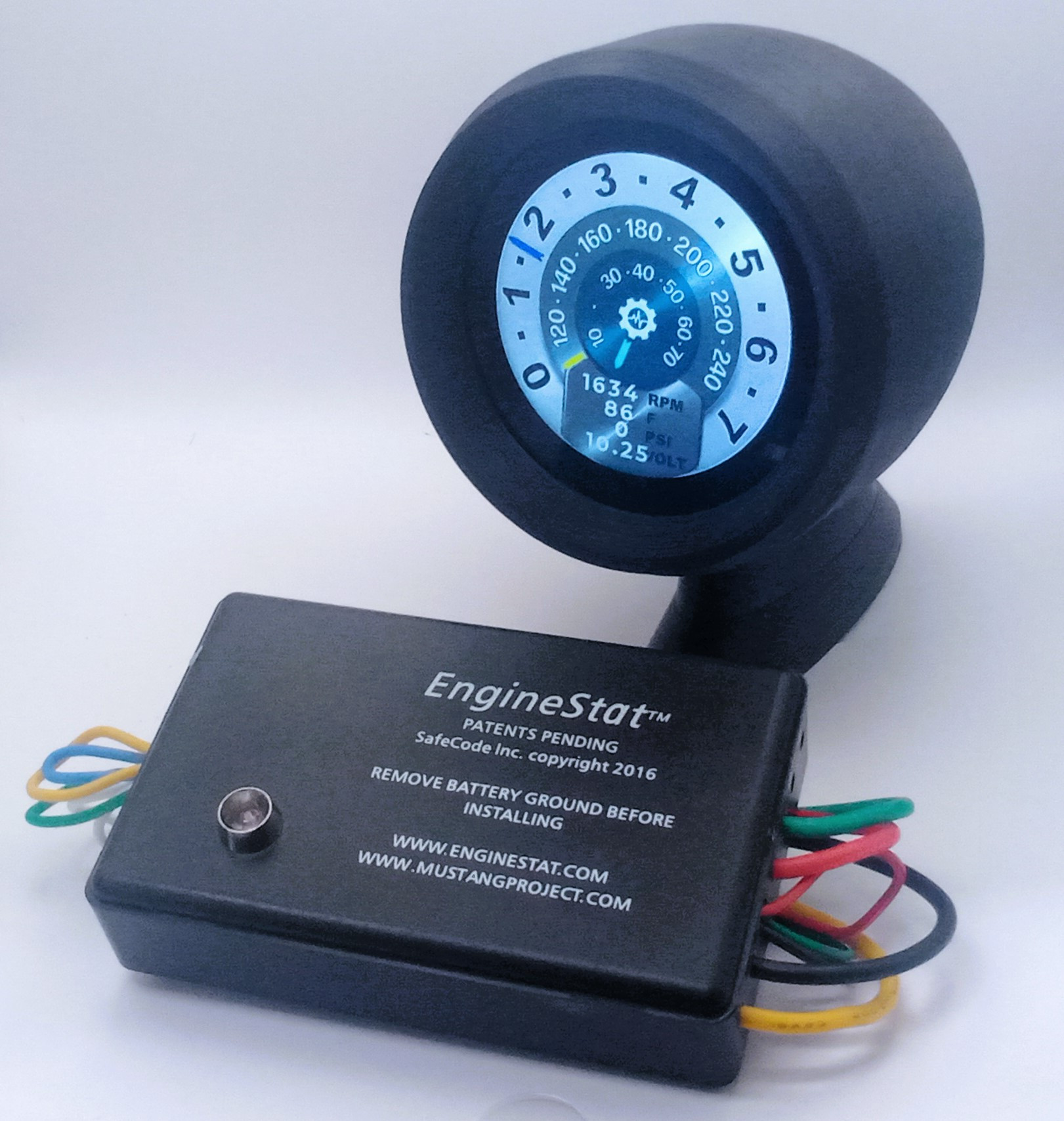 Engauge dashtop display and engine monitoring module kit